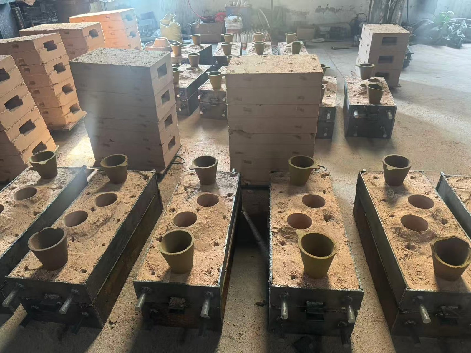 Sodium Silicate Molding Process in Casting - YingLin Mining Casting